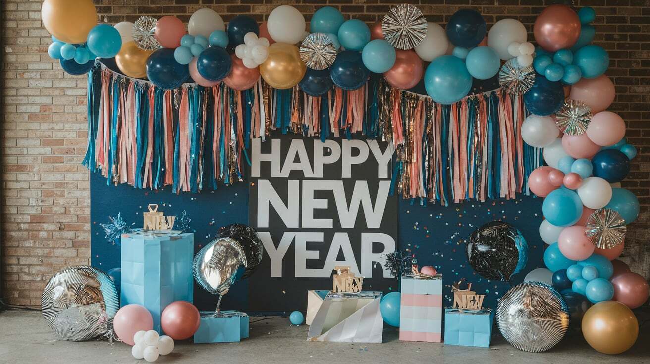 19 Creative New Years Backdrop Ideas for Your 2025 Celebration