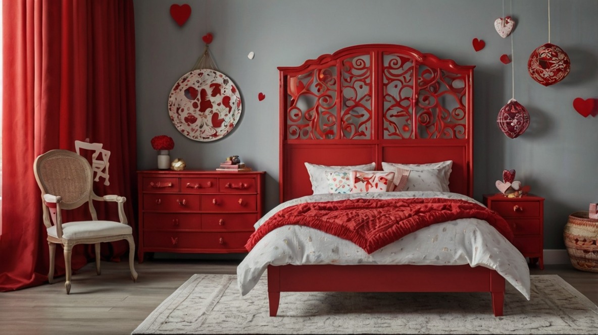 Valentine's Day Design: 7 Brilliant Red Bedroom Decor Ideas to Wow Your ...